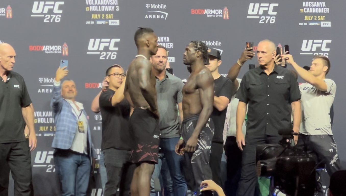 UFC 276: Adesanya vs Cannonier Live Results