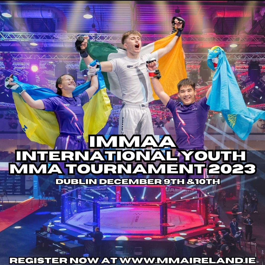 Ten Countries Confirmed for 2023 IMMAA International Youth MMA Tournament